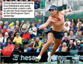 Emma lines up second round spot despite some ‘insane’ calls - PressReader