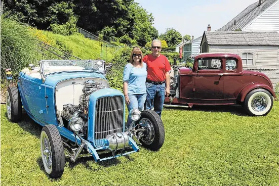 Drag-racing couple owns ‘his’ and ‘hers’ 1932 Ford hot rods - PressReader