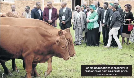 A new form to seal your lobolo negotiatio­ns - PressReader