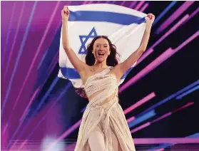 Eden Golan reveals her Eurovision life-saving wig - PressReader