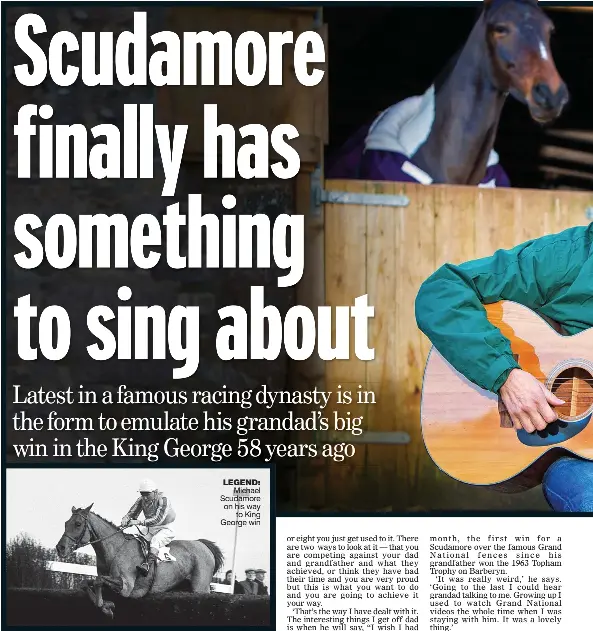 Scudamore finally has something to sing about - PressReader