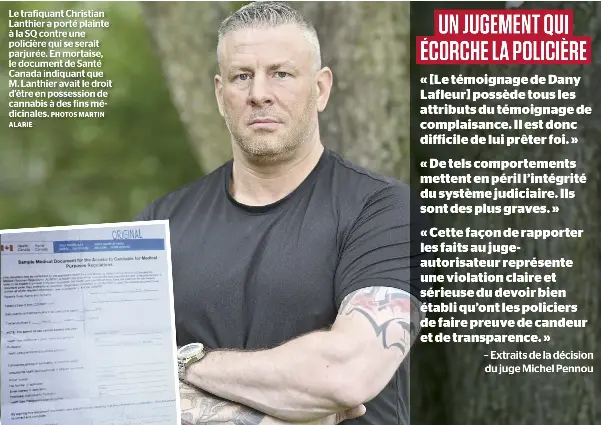 La SQ enquête sur une sergente qui aurait menti devant la cour ...