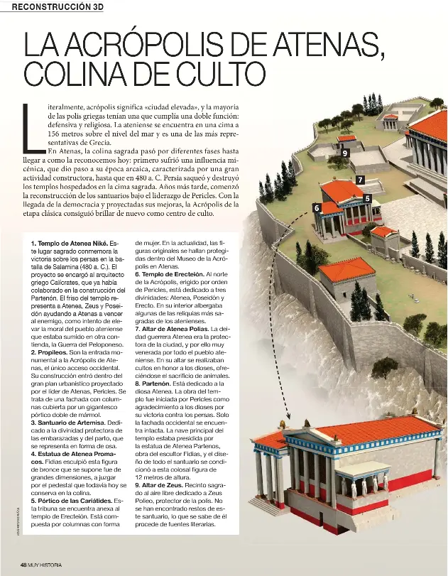 LA ACRÓPOLIS DE ATENAS, COLINA DE CULTO - PressReader