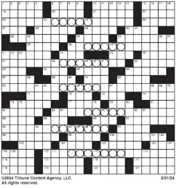 FUNNY BUSINESS Los Angeles Times Sunday Crossword Puzzle - PressReader