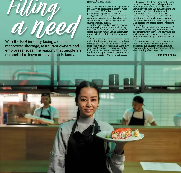 Filling a need - PressReader