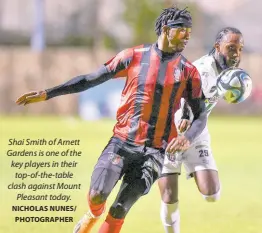 Arnett, Mount Pleasant square off at the top - PressReader