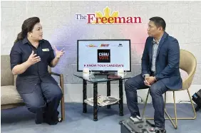 Regal Oliva vows integrity, health reform, and housing solutions - PressReader