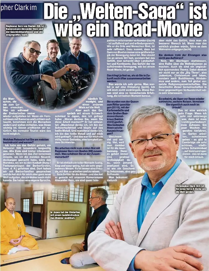 Die „Welten-Saga“ist wie ein Road-Movie - PressReader