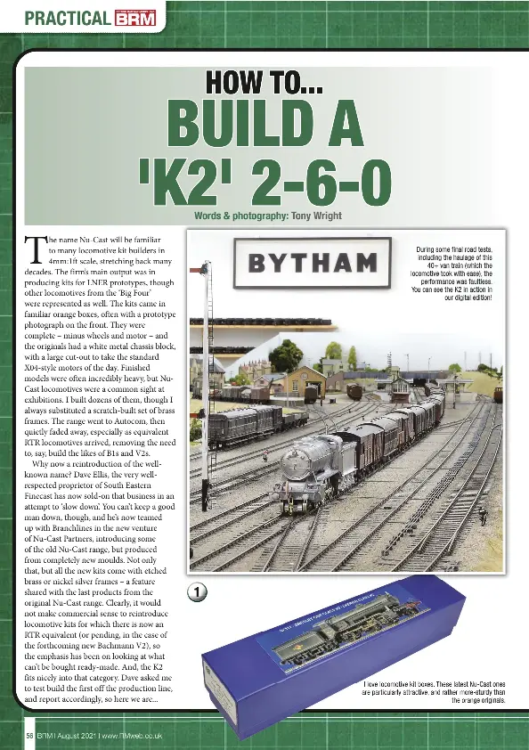 HOW TO BUILD A ‘K2’ 2-6-0 - PressReader