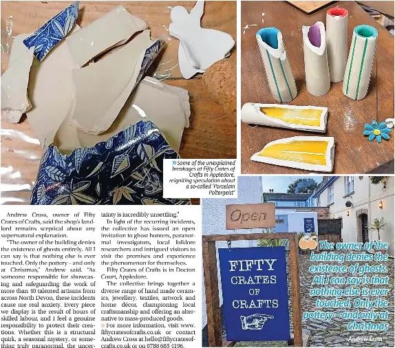 ‘Porcelain Poltergeis­t’ back up to old tricks - PressReader