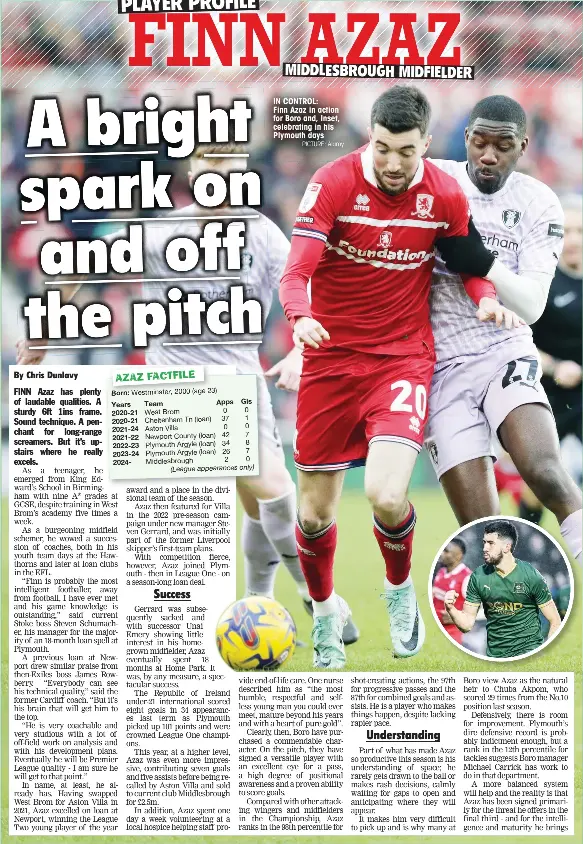 A bright spark on and off the pitch - PressReader