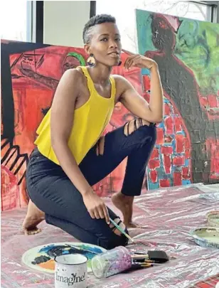 Ex-TV presenter Kofi makes a comeback as a visual artist - PressReader