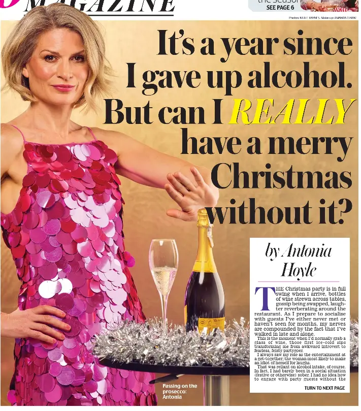 It’s a year since I gave up alcohol. But can I REALLY have a merry Christmas without it ...
