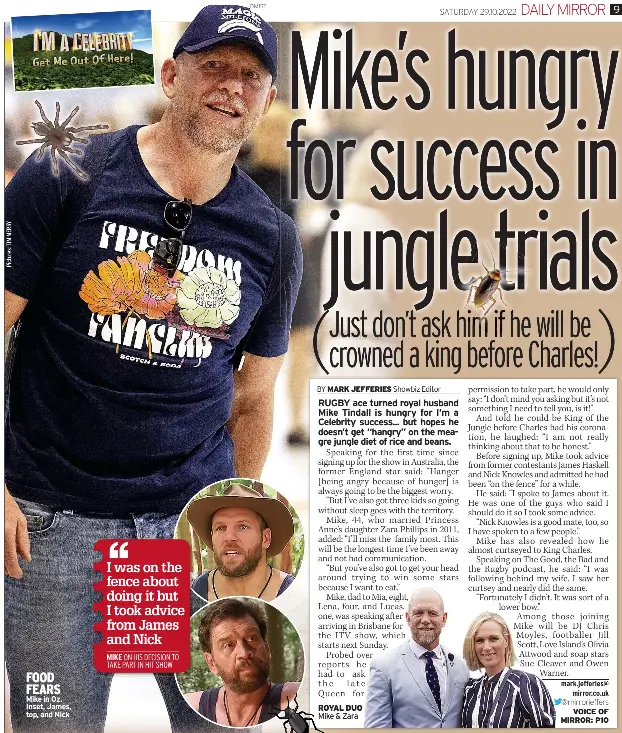Mike’s hungry for success in jungle trials - PressReader
