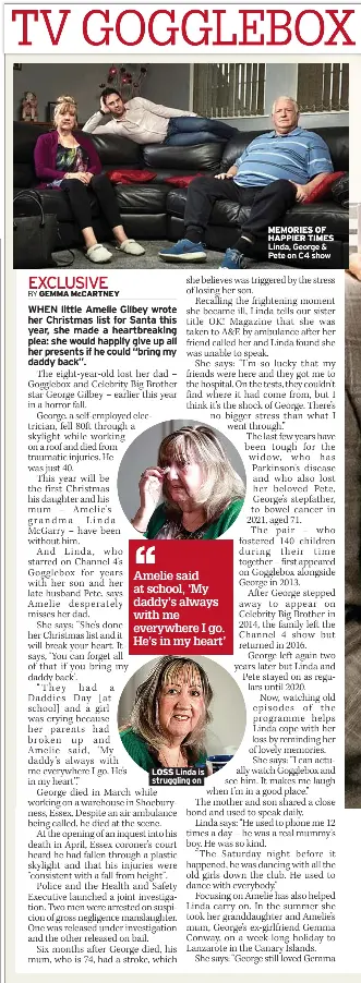 George’s little girl wrote to Santa and asked for Daddy to come back - PressReader