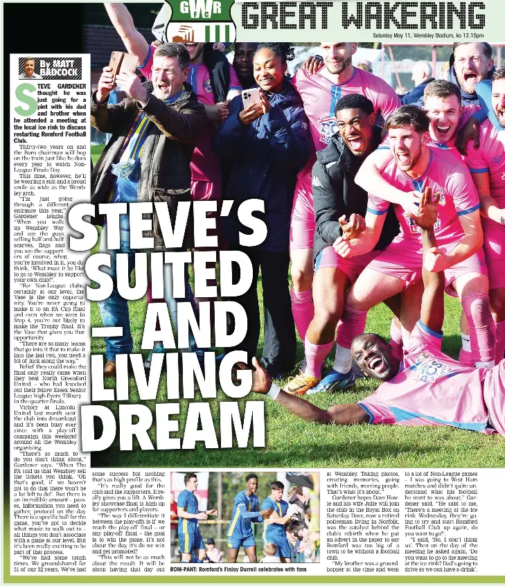 STEVE’S SUITED – AND LIVING DREAM - PressReader