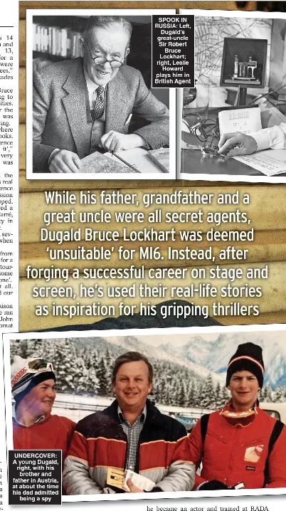 TINKER, TAILOR, ACTOR, SPIES… - PressReader