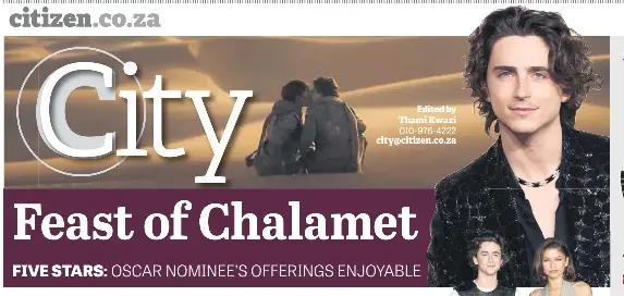 Feast of Chalamet - PressReader