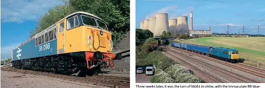 GB Railfreigh­t transforms its final operationa­l Class 56s - PressReader