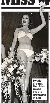 World’s first Miss was a hit - PressReader