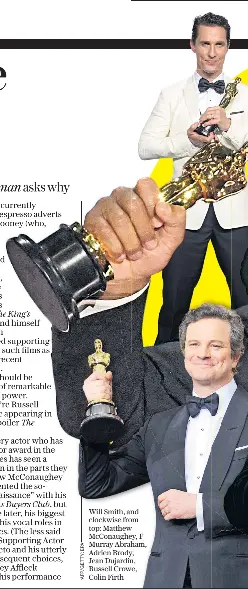 The curse of the Best Actor Oscar - PressReader