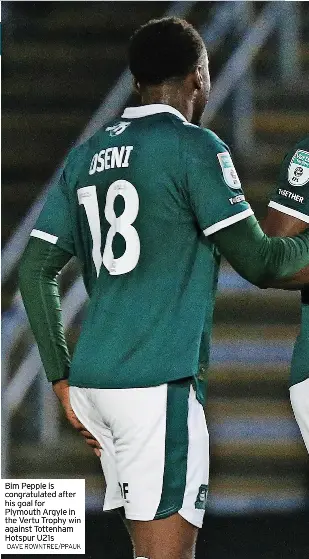 ‘Process’ Pepple is up and running after goal - PressReader