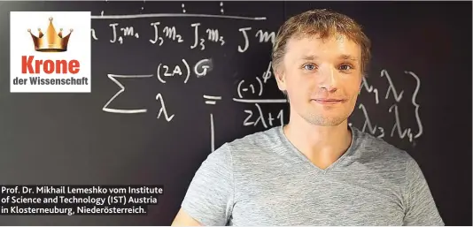 Theoretisc­he Physik - PressReader