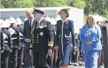 Princess of Wales names ‘pure-bred’ new navy frigate - PressReader