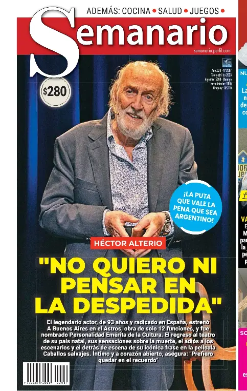 "NO QUIERO NI PENSAR EN LA DESPEDIDA" - PressReader