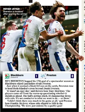 Robins cries foul as Albion pack a punch - PressReader