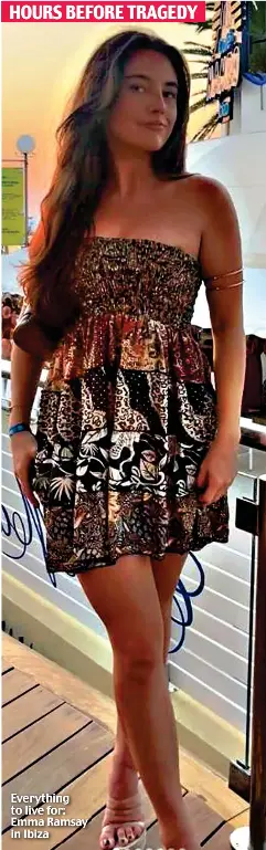 Brilliant Scots law student, 19, plunges to her death from Ibiza hotel ...