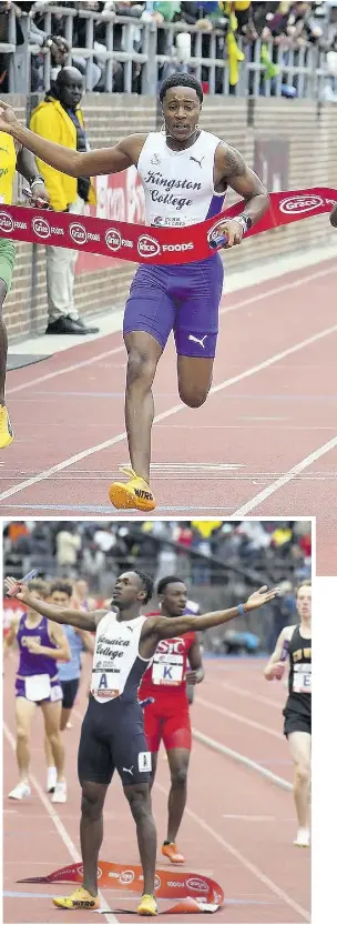 Jamaican boys claim three Penn Relays wins on dramatic last day ...
