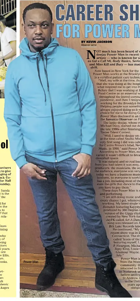 CAREER SHIFT FOR POWER MAN - PressReader