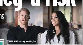 Harry & Meg ‘a risk’ - PressReader