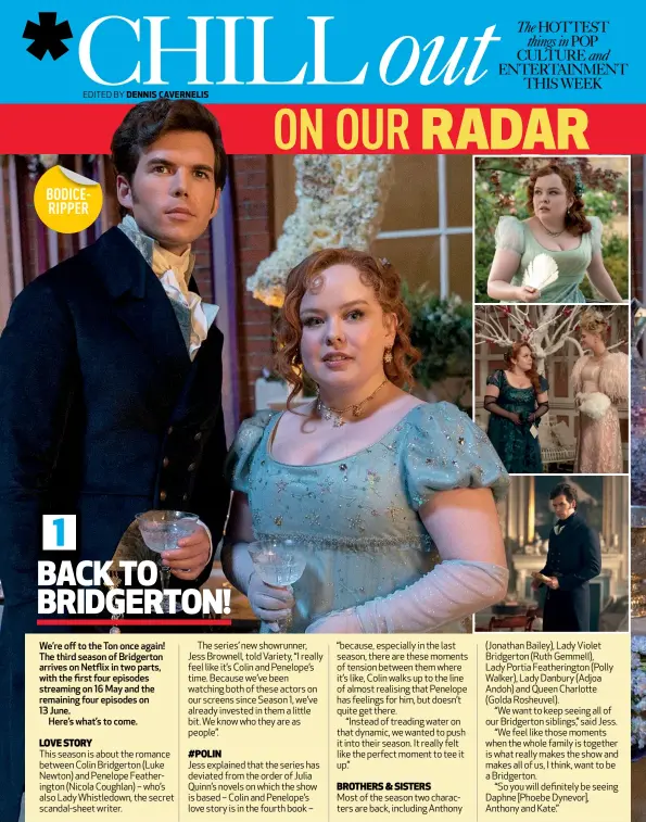 BACK TO BRIDGERTON! - PressReader
