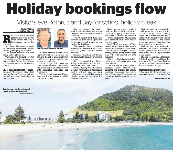 Holiday bookings flow - PressReader