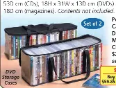 Portable Storage Cases – safe keeping for your CDs, DVDs & magazines ...