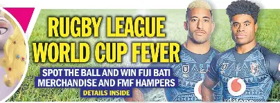 RUGBY LEAGUE WORLD CUP FEVER - PressReader