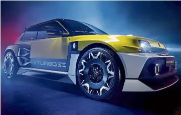 Reservatio­n required for R5 Turbo 3E - PressReader