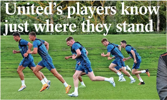 United’s players know just where they stand - PressReader