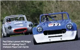 Cadwell hosts MG club class - PressReader