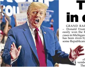 Trump wins 3 caucuses in dominant show of force - PressReader