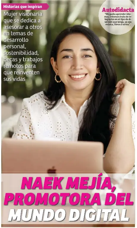 NAEK MEJÍA, PROMOTORA DEL MUNDO DIGITAL - PressReader