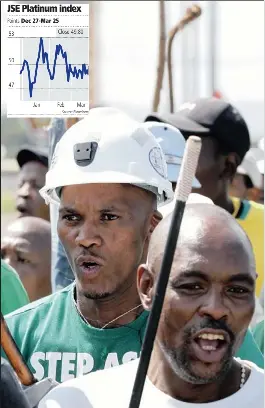 Strike damage is irreparabl­e, platinum bosses say, while Cosatu seeks ...