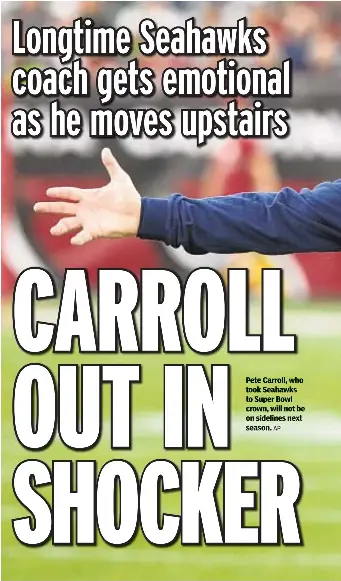 CARROLL OUT IN SHOCKER - PressReader