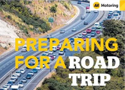 PREPARING FOR A ROAD TRIP - PressReader