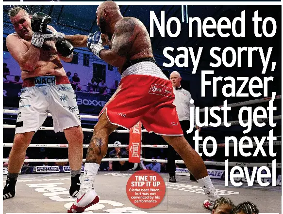 No need to say sorry, Frazer, just get to next level - PressReader