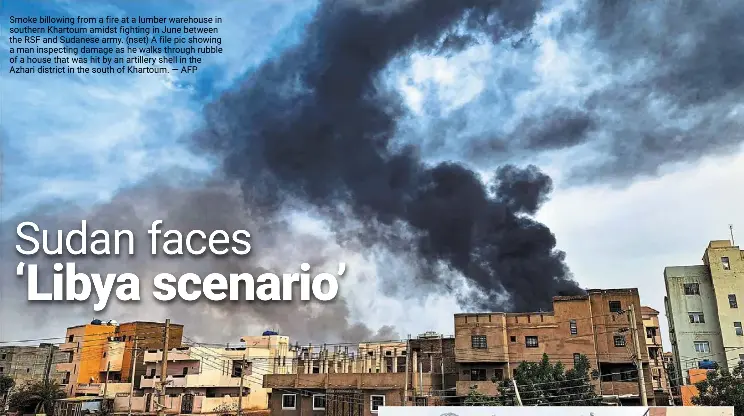 Sudan faces ‘Libya scenario’ - PressReader