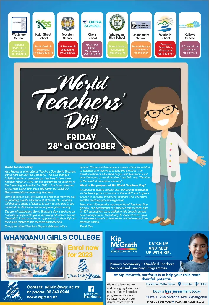 World Teachers’ Day - PressReader