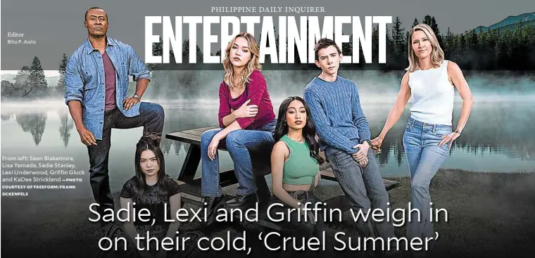 Sadie, Lexi and Griffin weigh in on their cold, ‘Cruel Summer’ - PressReader